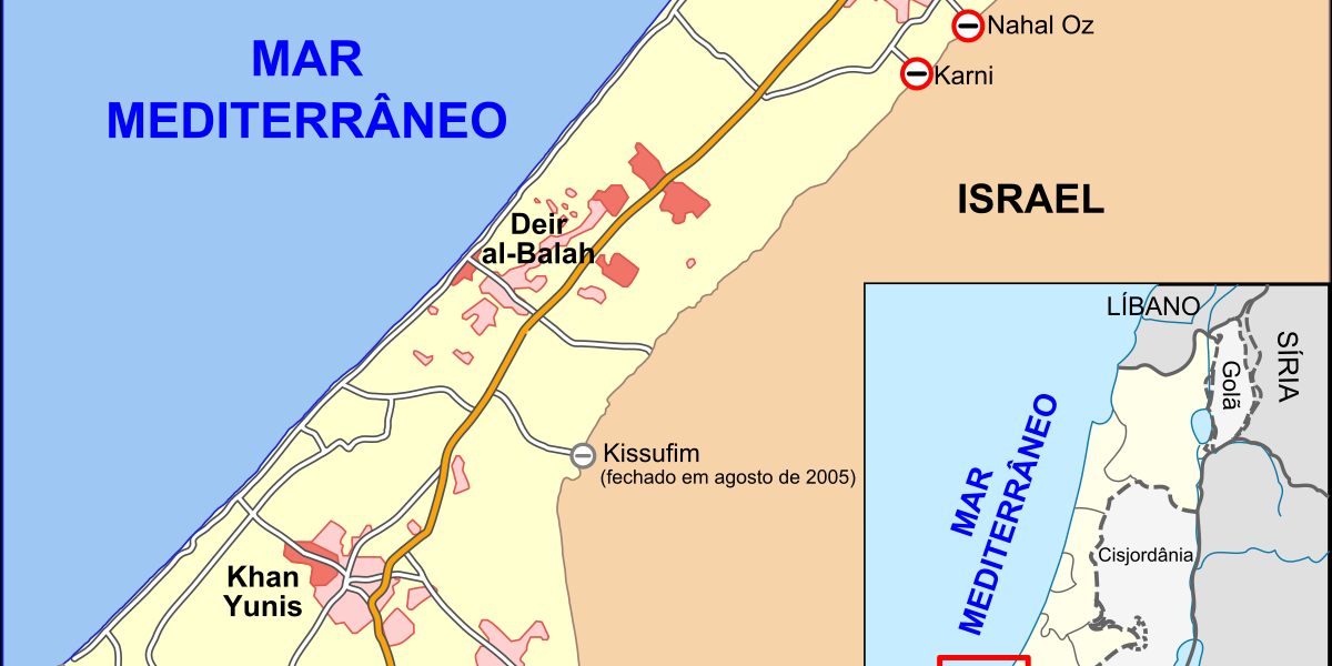 A FAIXA DE GAZA E OS CONFLITOS NA PALESTINA – A/2074 – Recanto do Escrito